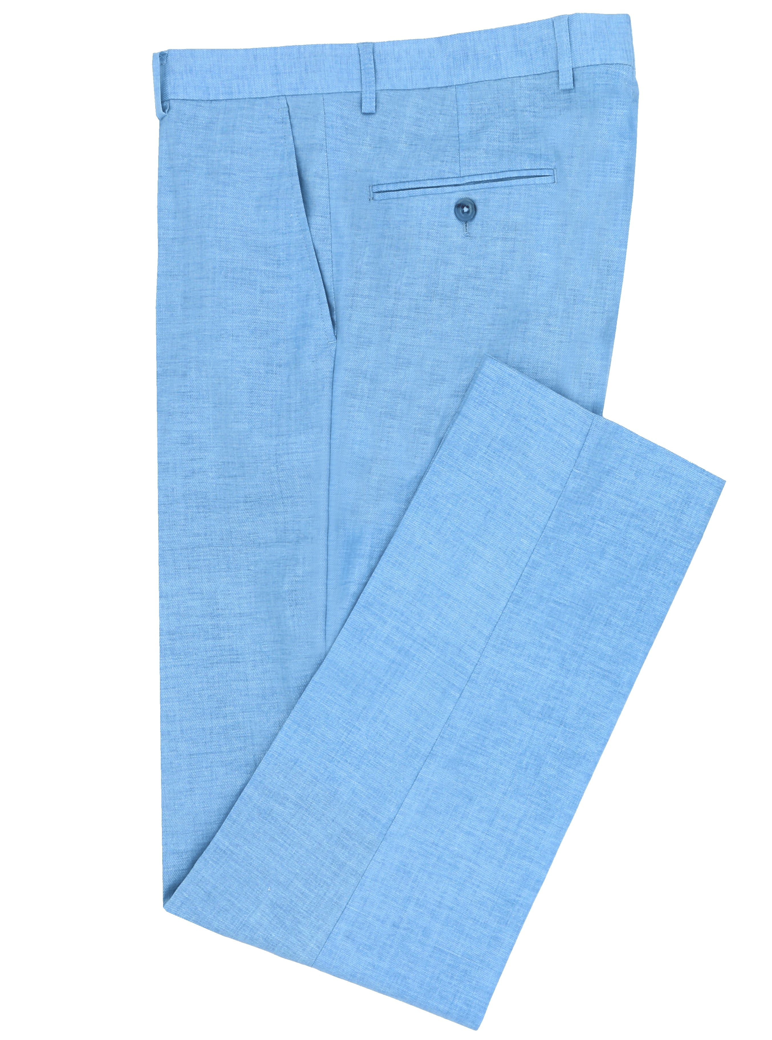 Edward Blue Linen Trouser – Tony Barlow