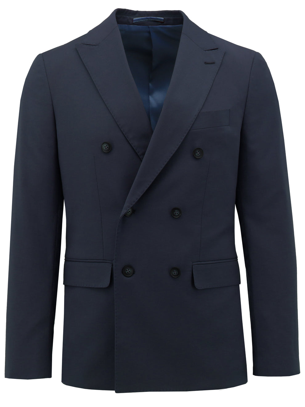 Monza Blake Navy Double Breasted Suit – Tony Barlow